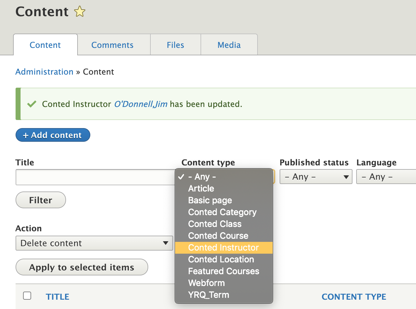 How to add images to course and instructor pages | Continuing Education